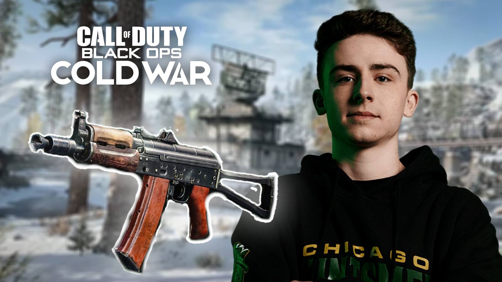 La classe AK-74u d’Envoy sur Black Ops Cold War avant le début de la ...