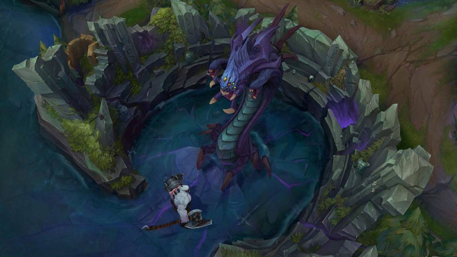 League of Legends : L’antre du Baron Nashor pourrait bien disparaître ...