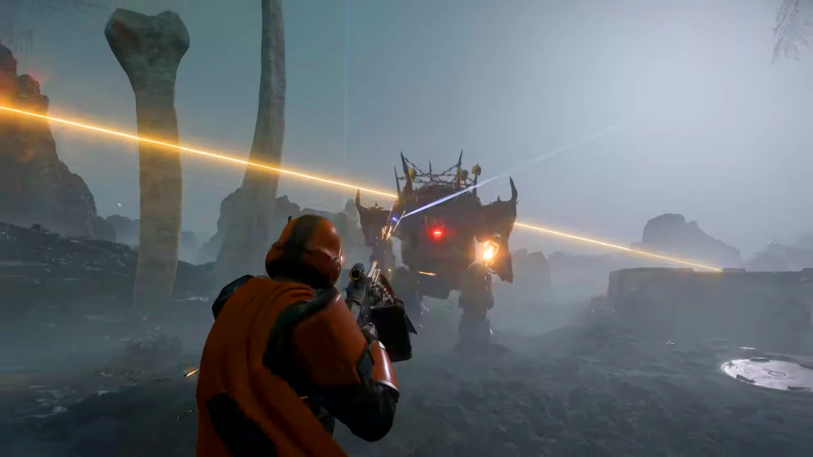 Un leak de Helldivers 2 révèle un boss Automaton inspiré des AT-AT de ...