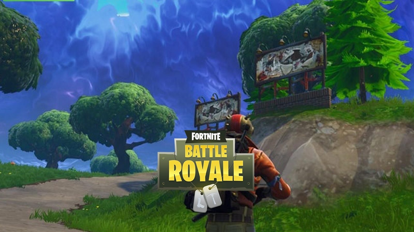 Des panneaux indicateurs de score – Concept Fortnite - Dexerto.fr
